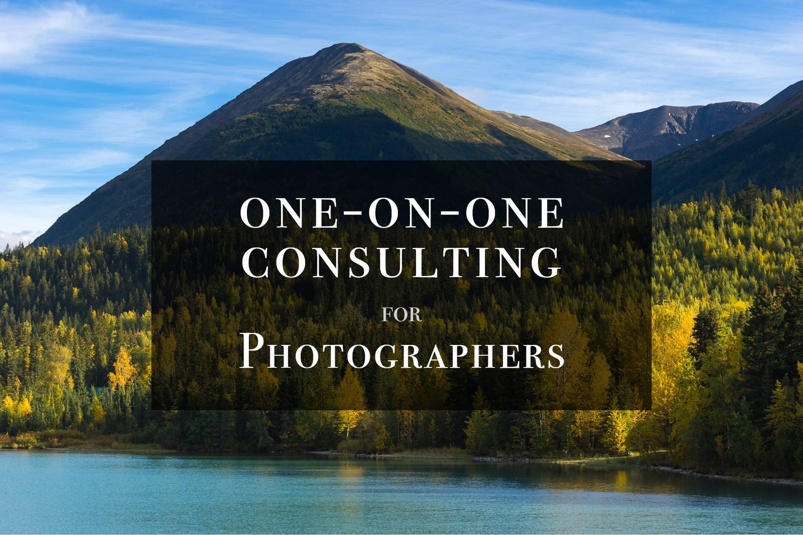 1-on-1 consulting | Jan Miřacký Photography